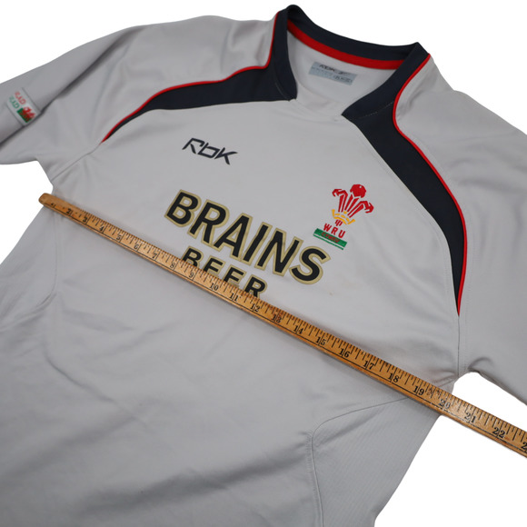 Reebok | Shirts | Reebok Wru Wales Rugby Brains Beer Jersey | Poshmark